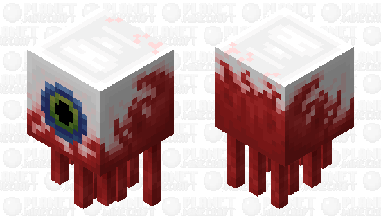 Eye of Cthulhu - Ghast Retexture Minecraft Mob Skin