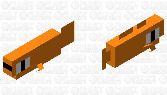 Le Poisson Steve Minecraft Mob Skin