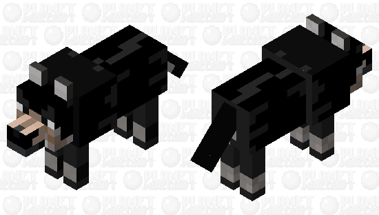 alpha wolf Minecraft Mob Skin