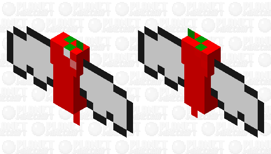 OMG! A flying chili pepper! Minecraft Mob Skin