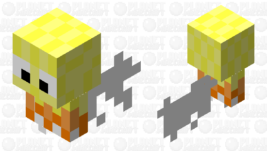 candy corn pinyata Minecraft Mob Skin