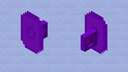 Purple Holo-Shield Minecraft Mob Skin