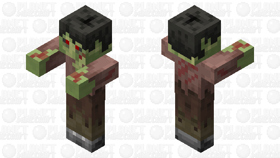 Zombie - Terraria Minecraft Mob Skin