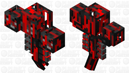 Shattered Wither Minecraft Mob Skin