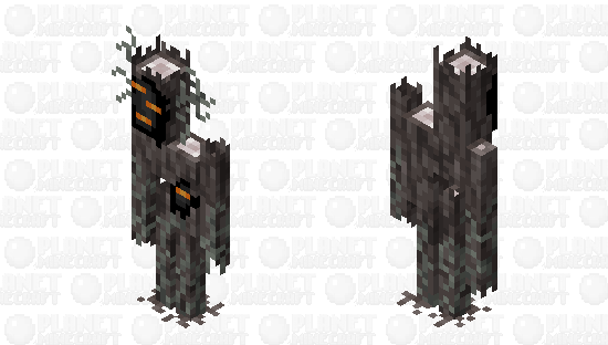The Creaking(slight re-textured) Minecraft Mob Skin