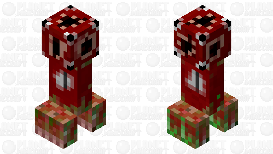 The Watcher Creepypasta Entity Minecraft Mob Skin