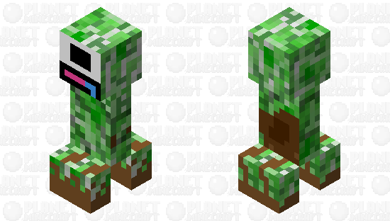 oops creeper Minecraft Mob Skin