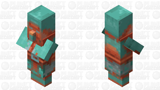 Villager Statue Minecraft Mob Skin