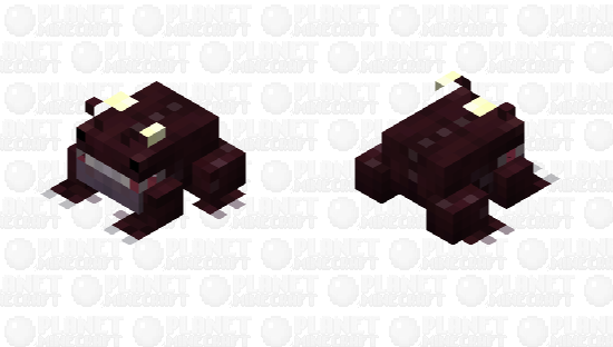 Abyssal Frog Minecraft Mob Skin