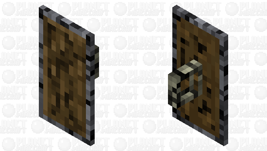 Broken Shield Minecraft Mob Skin