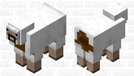 oops sheep Minecraft Mob Skin