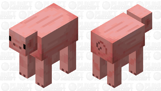 Pow Minecraft Mob Skin