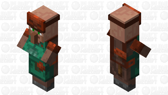 Coppersmith (Copper Building Mod) Minecraft Mob Skin