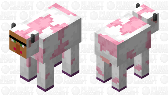 Villager Cow Minecraft Mob Skin