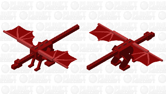 red dragon Minecraft Mob Skin