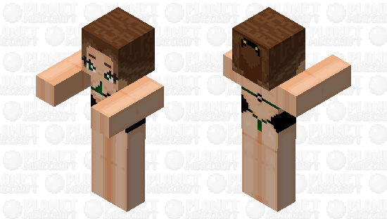 sexy girl in bikini Minecraft Mob Skin