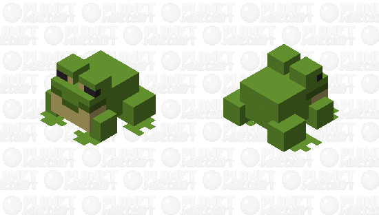 Simply Vanilla Frog Minecraft Mob Skin