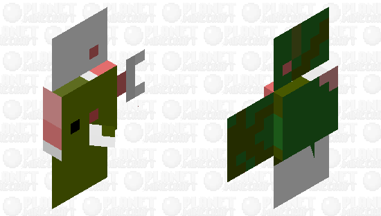 crazy fish Minecraft Mob Skin