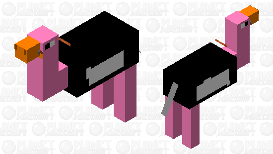 Minecraft biome vote ostrich Minecraft Mob Skin