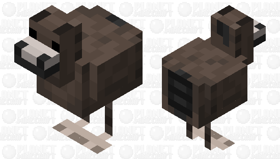 Donkey Chicken (Minecraft Earth) Minecraft Mob Skin