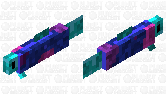 Cosmo Fish Minecraft Mob Skin