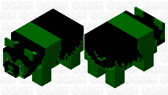 Fern Panda Minecraft Mob Skin