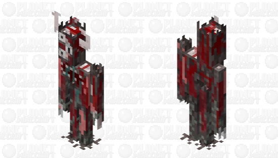 Monster Creaking: the fourth ever Creaking Mob skin Minecraft Mob Skin