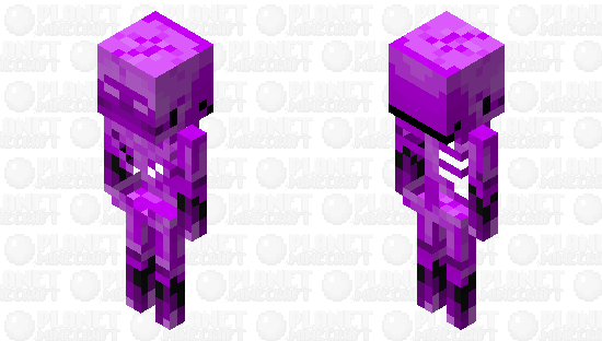 Void powered skeleton Minecraft Mob Skin