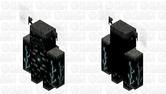 warden skin,enjoy Minecraft Mob Skin