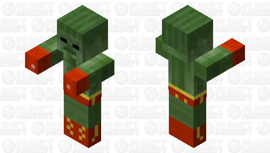 Zombie Boxer Minecraft Mob Skin