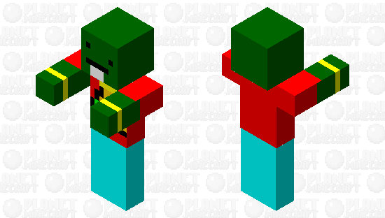 Drippy Zombie Minecraft Mob Skin