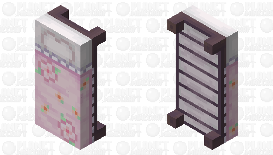 Flowery Blossom Bed ♡ Minecraft Mob Skin