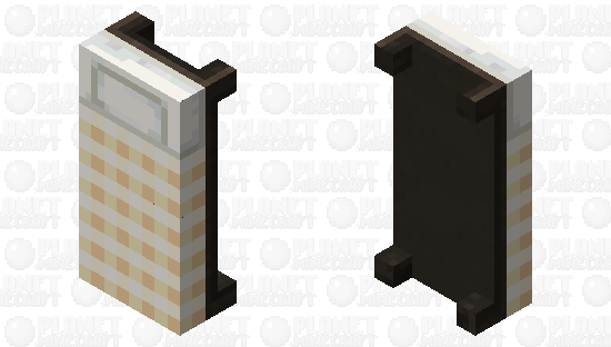yellow bed Minecraft Mob Skin