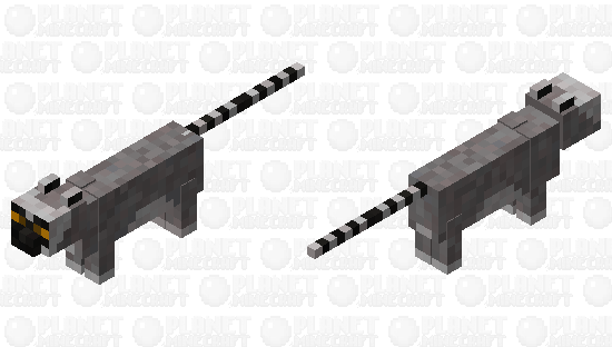 Ring-Tailed Lemur ( Remake) Minecraft Mob Skin