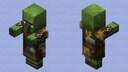 1.14 Plains Zombie Toolsmith Minecraft Mob Skin