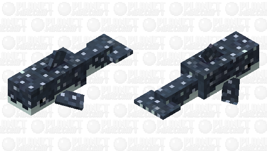 Realistic whale shark Minecraft Mob Skin
