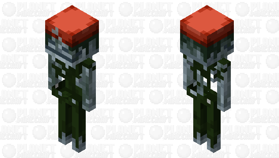 [Minecraft: Rotten Creatures Mod] Skeleton Pirate Female by Malefica1 ...