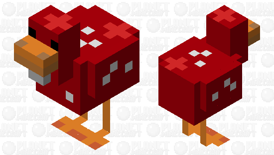 Cluckshroom Minecraft Mob Skin