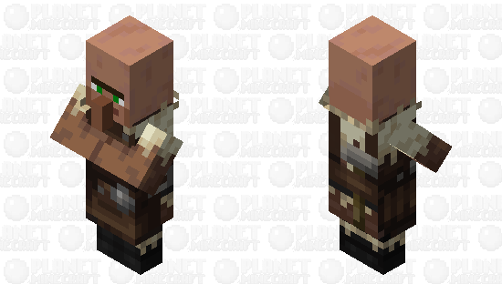 Taiga Toolsmith Minecraft Mob Skin