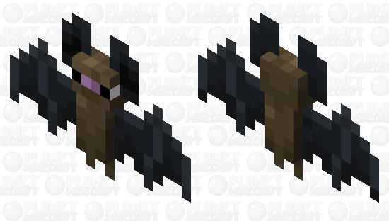 Modified Bat Minecraft Mob Skin