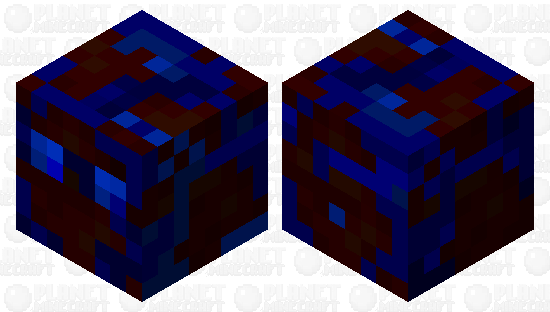 Blue magma cube Minecraft Mob Skin