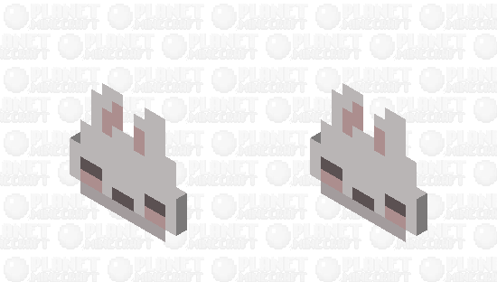 Sleeping bunny Minecraft Mob Skin