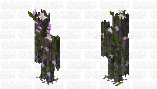 Cherry Blossom Creakling Minecraft Mob Skin