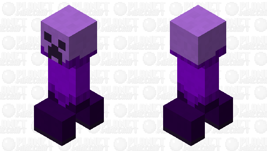 The Survivalist Creeper (CURSED) Minecraft Mob Skin