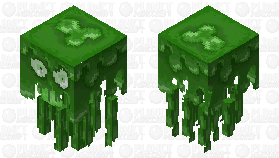 Realistic Slimy Ghast (HD) Minecraft Mob Skin