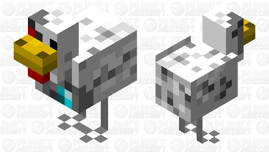 Robot chicken Minecraft Mob Skin
