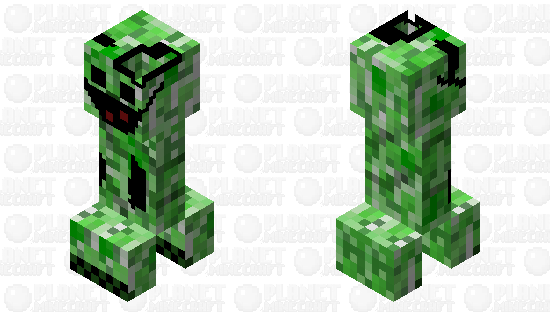 Skinwalker Creeper Minecraft Mob Skin