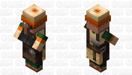 1.14 Desert Weaponsmith Minecraft Mob Skin