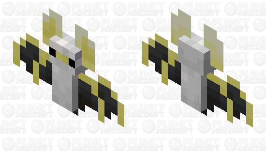 White Bat Minecraft Mob Skin