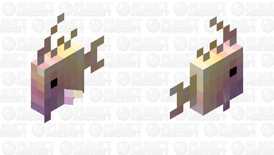 Sunset Snapper Minecraft Mob Skin